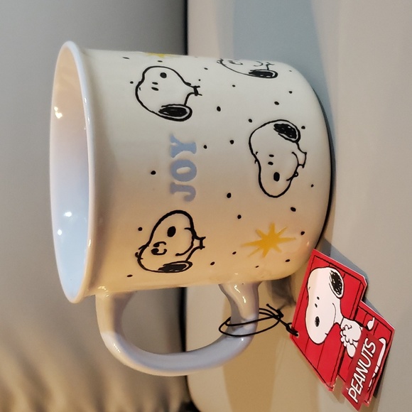 Peanuts | Dining | Peanuts Snoopy Joy 2 Oz Stoneware Mug Nwt | Poshmark